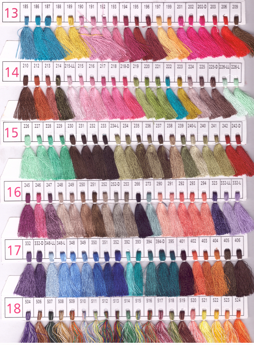 Color Chart | Whole Sale Pashmina